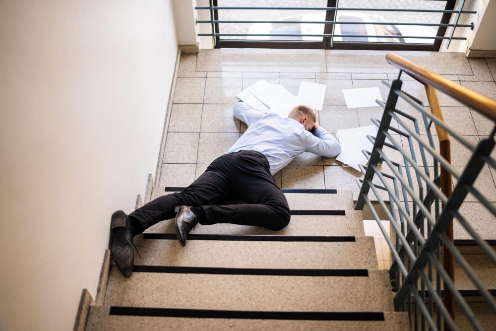 Common Injuries from Falling Down Stairs - Phillips Law Offices
